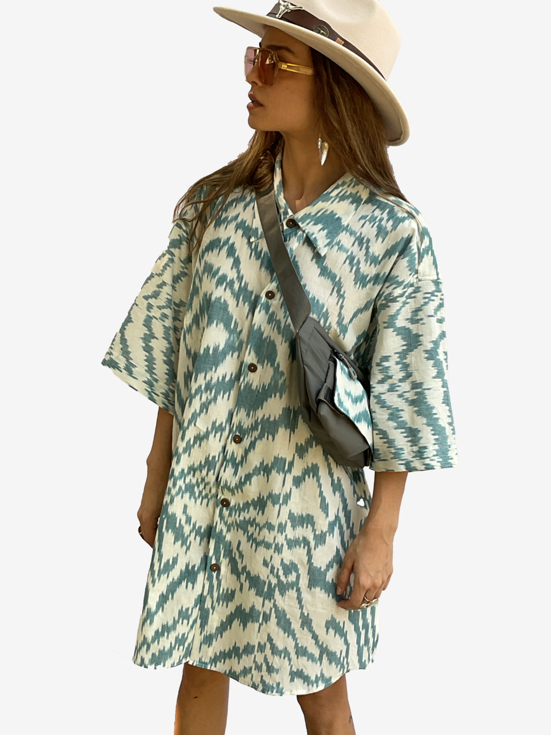420 Ocean Weave Co-ord Set – The Ikat Story