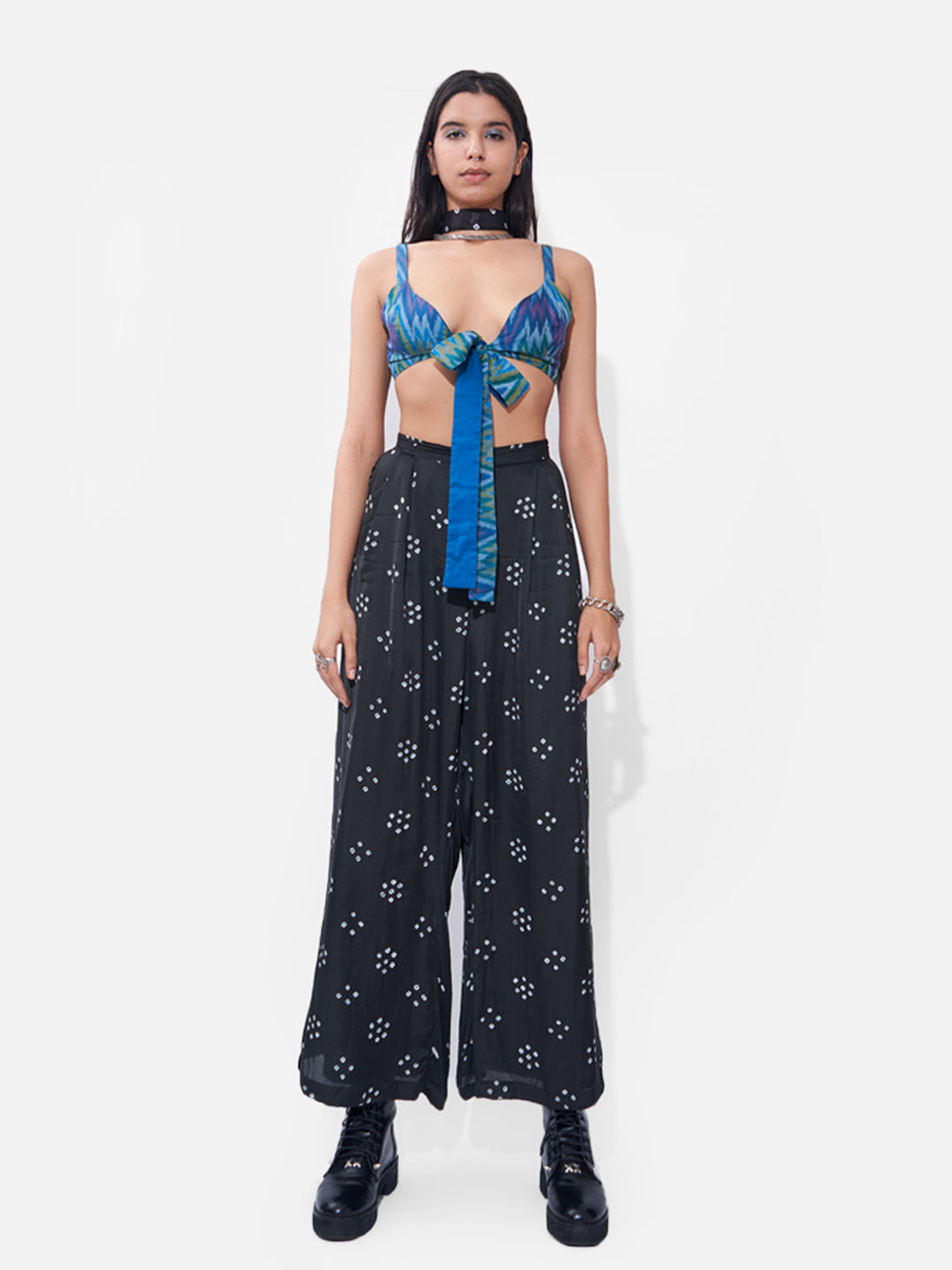 Tie-up Top – The Ikat Story